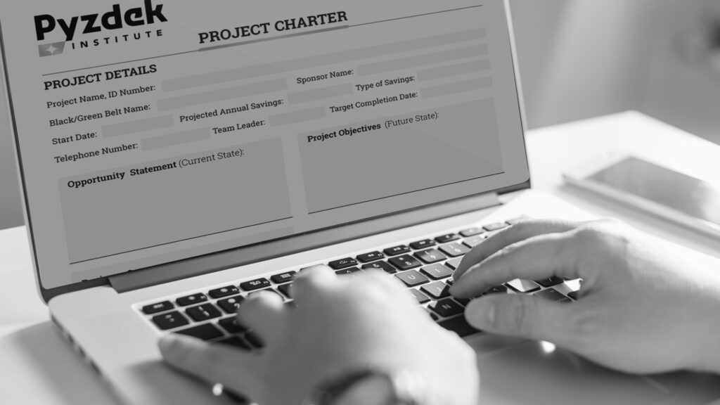 Project Charter Template for Six Sigma Projects | DMAIC Define Phase